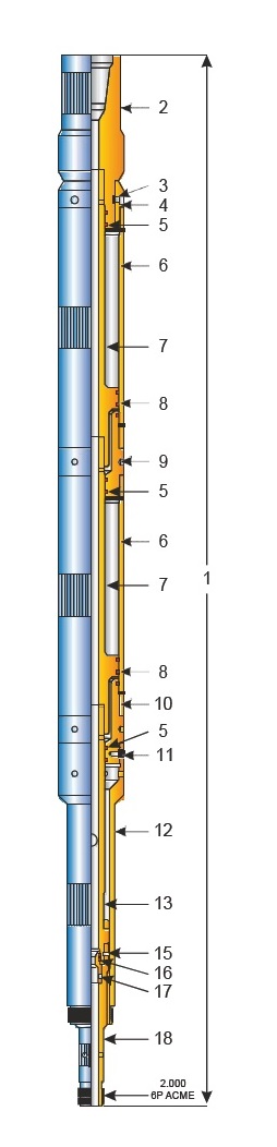 MODEL FURY 25 HYDRAULIC SETTING TOOL – American Completion Tools
