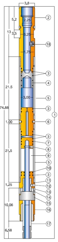SIZE 20 WIRELINE PRESSURE SETTING TOOL – American Completion Tools