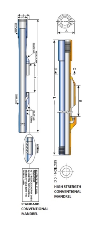 CONVENTIONAL MANDRELS – American Completion Tools